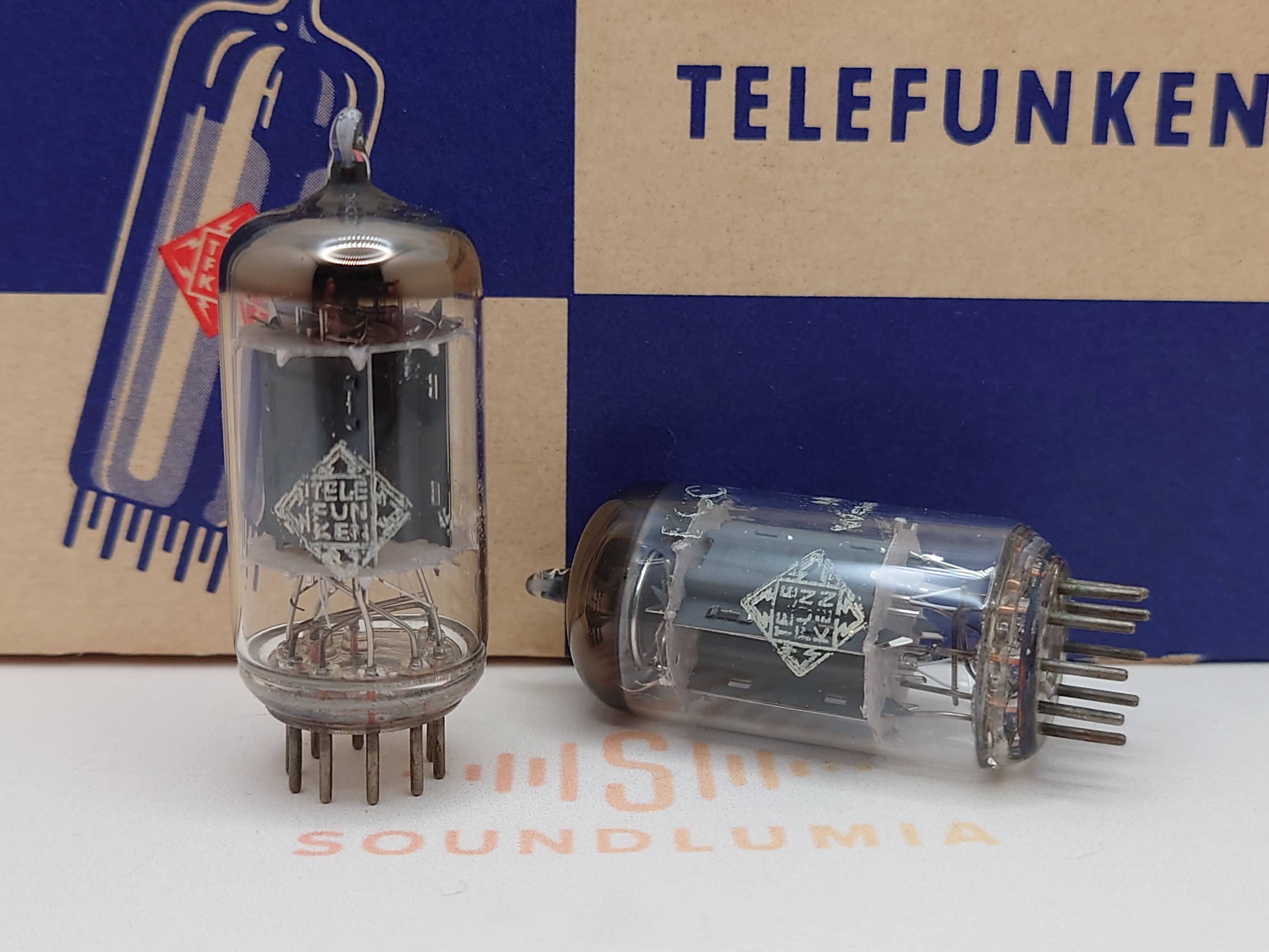 Telefunken ECC83 12AX7 Ribbed Plates Berlin – Soundlumia